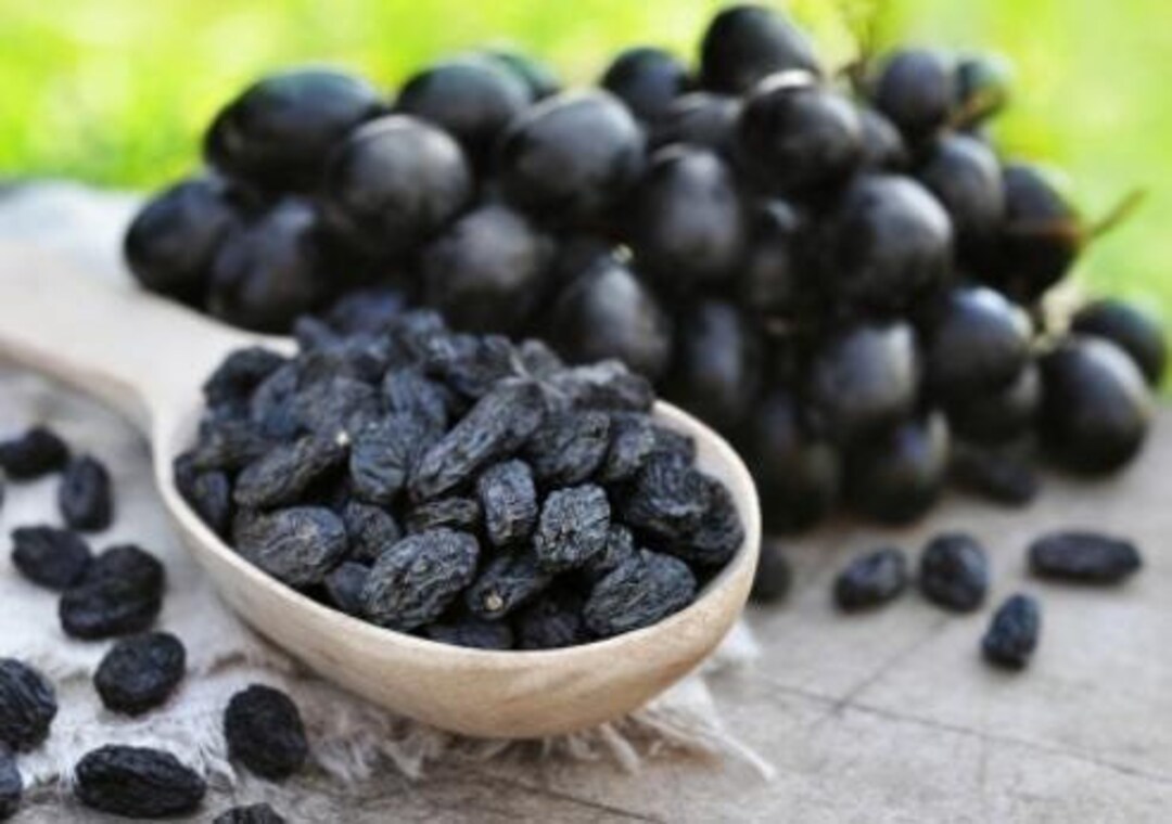Organic Seeded Dried Black Grape , Coarse Grained, Dried , Sun Dried ...