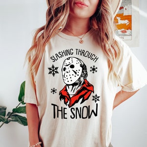 Slashing Through the Snow Png Svg, Horror Christmas Svg, Cricut, Png ...