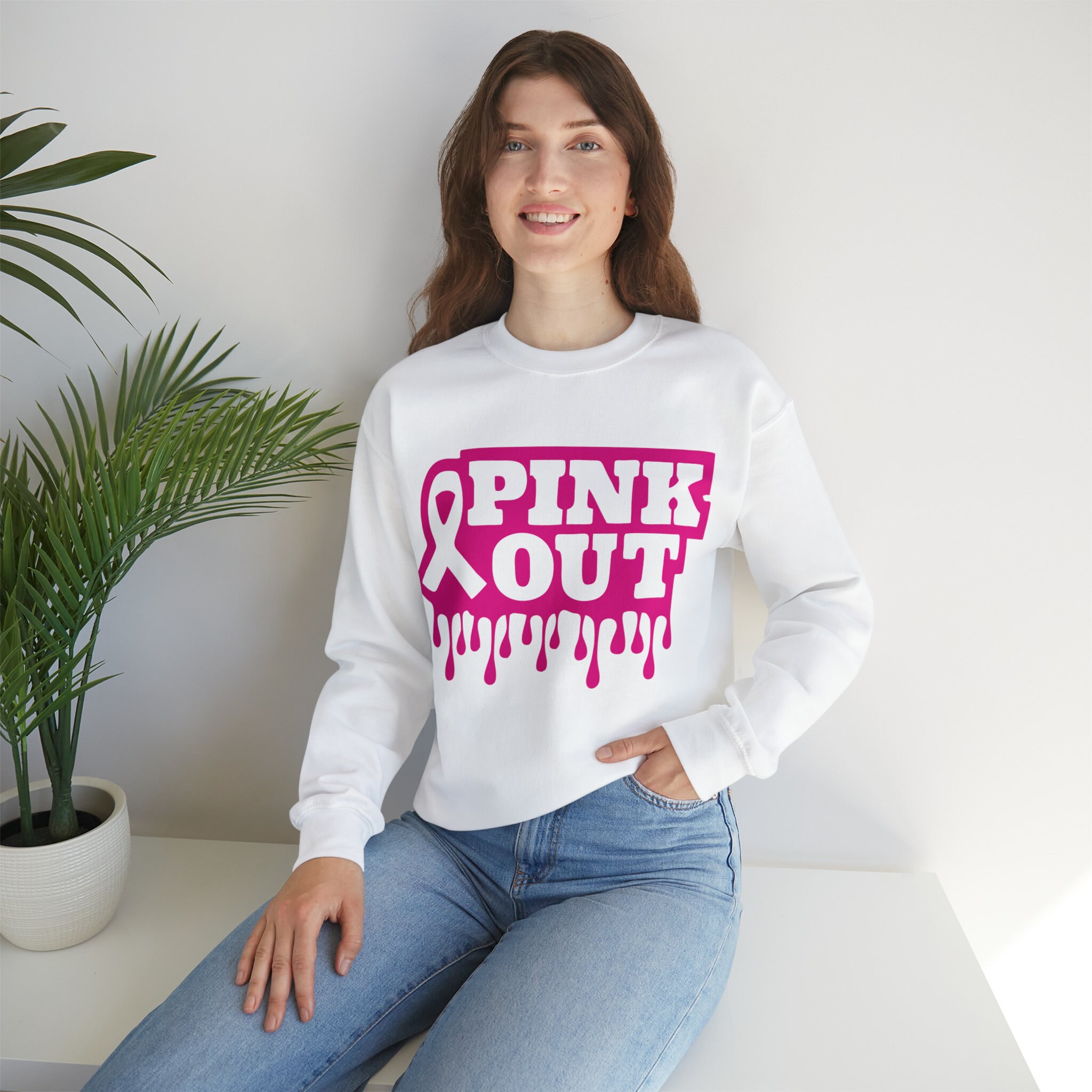 Pink Out Breast Cancer SVG, Pink Awareness Ribbon Svg,afro Svg ,cancer ...