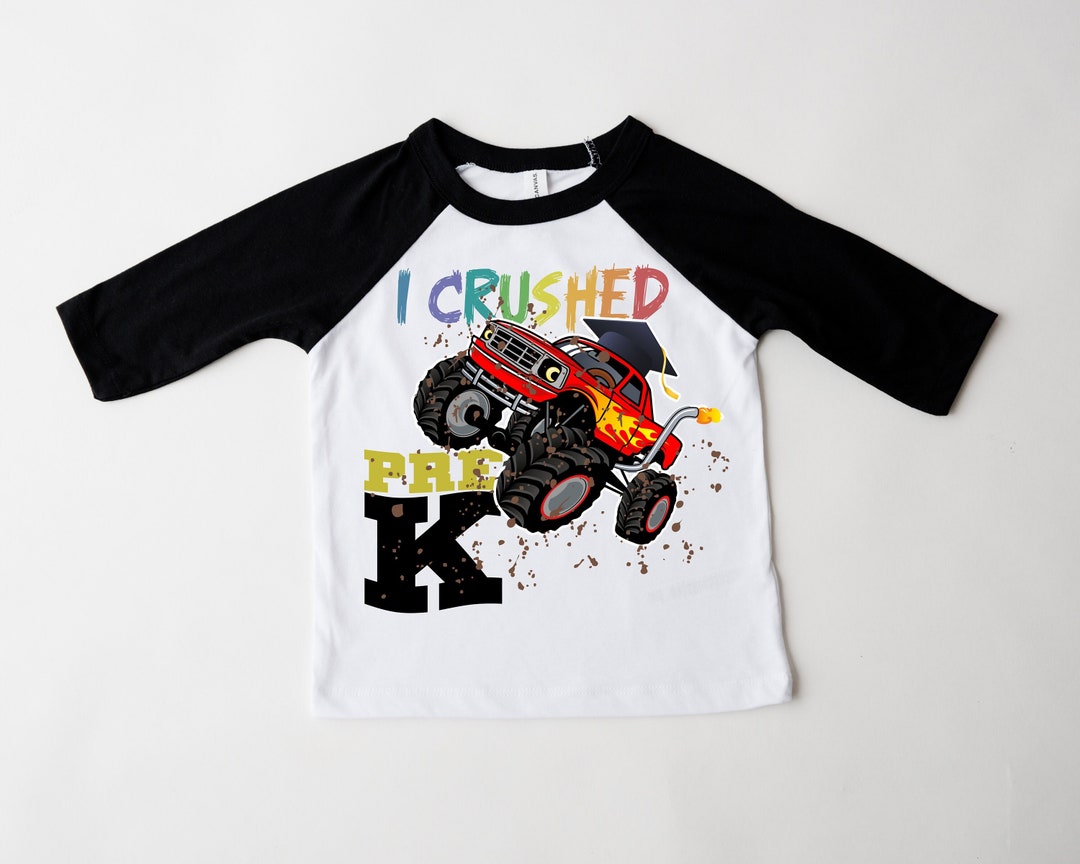 I Crushed Pre-k Png, Monster Truck Png Sublimation Design, Back to ...