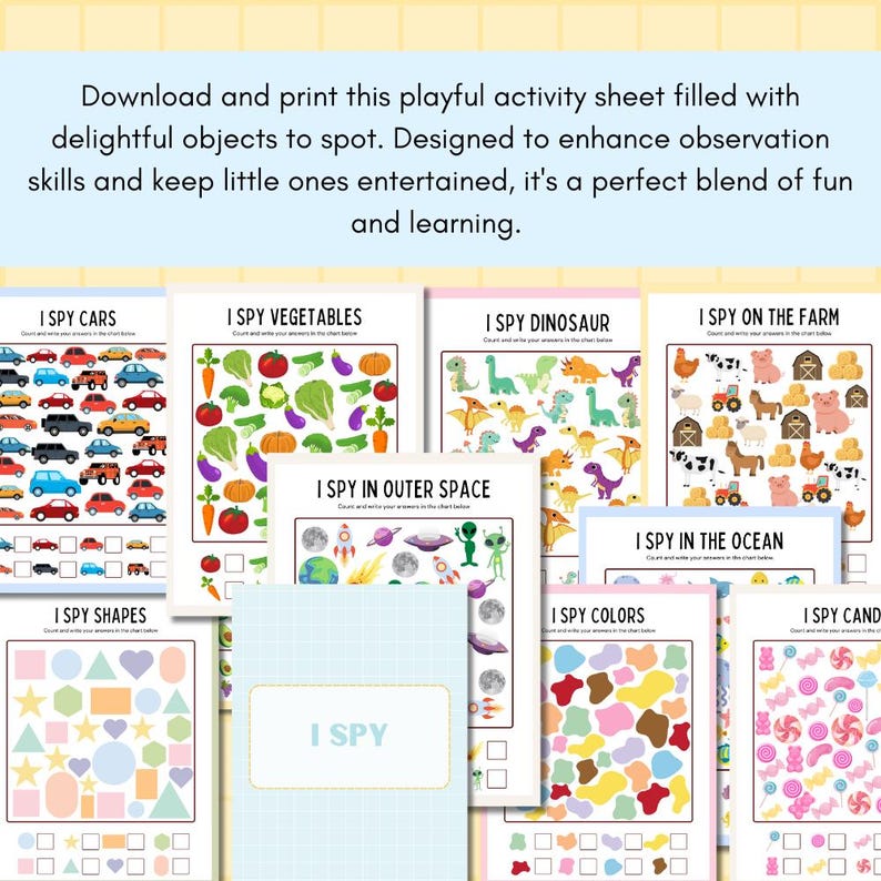 Printable Activities for Kids - Etsy Canada