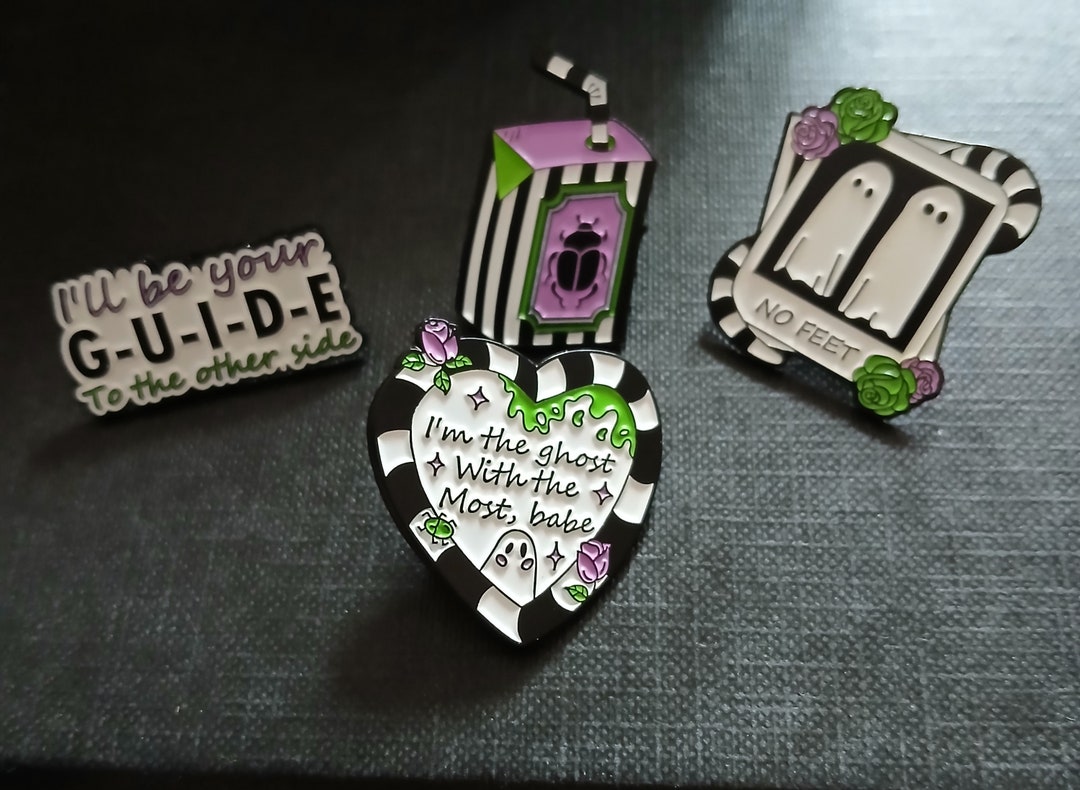 Gothic Pop Culture Pin - Statement Accessory - Etsy