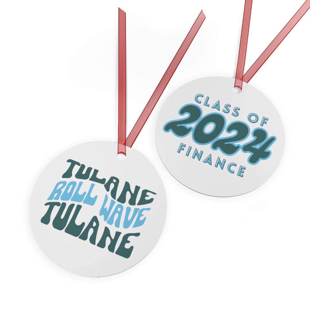 Tulane University Graduation Ornament: Customized Major & Year - Etsy