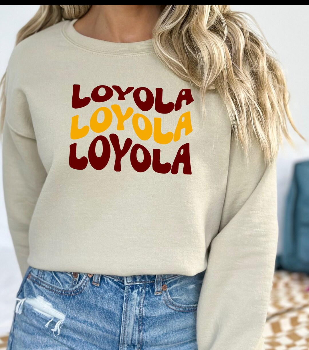 Loyola University Sweatshirt: New Orleans Gift - Etsy