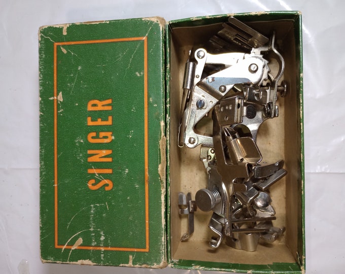 Vintage 1940s Singer Sewing Machine Attachments - Etsy