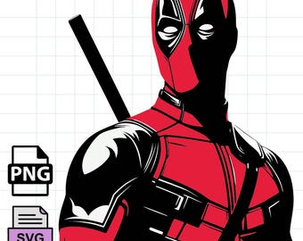 Deadpool Drinking Beer SVG I Deadpool Vector I Deadpool Halloween - Etsy