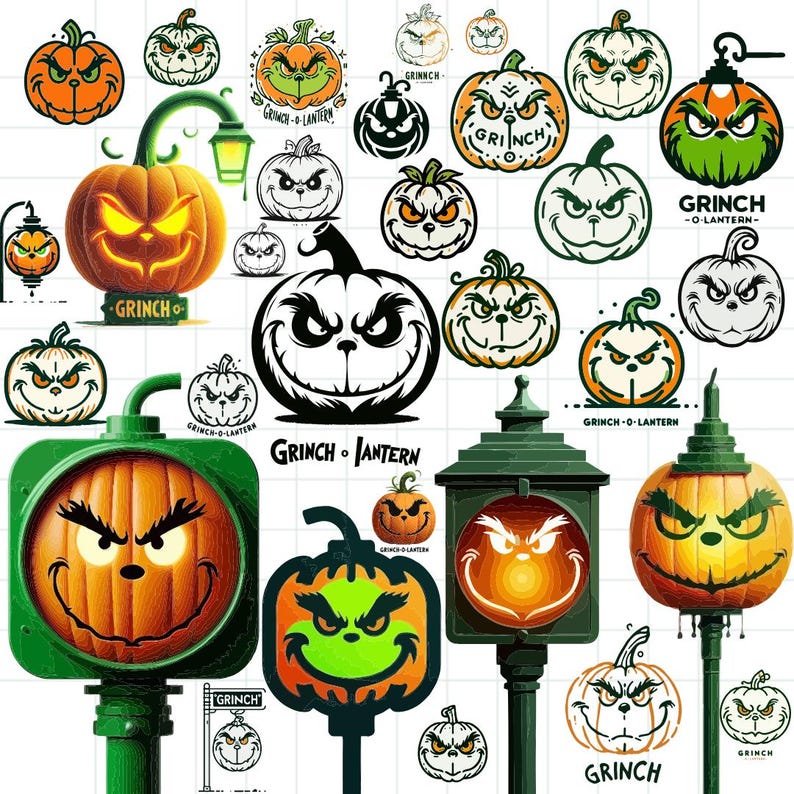 Christmas 700 Grinch SVG Mega Bundle I Christmas Grinch SVG I Baby ...