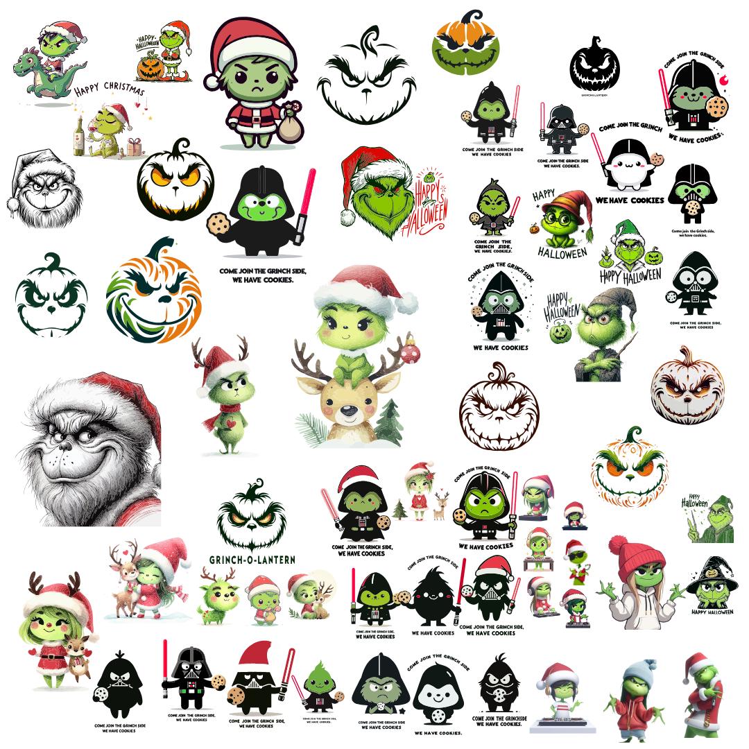 Grinch SVG Mega Bundle 700 Designs I Christmas Grinch SVG I Baby Grinch ...