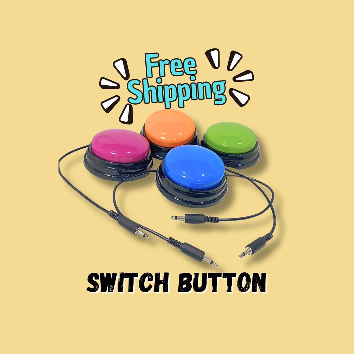 Adaptive Switch Button for Adapted Toy: Slight Touch or Normal Touch - Etsy