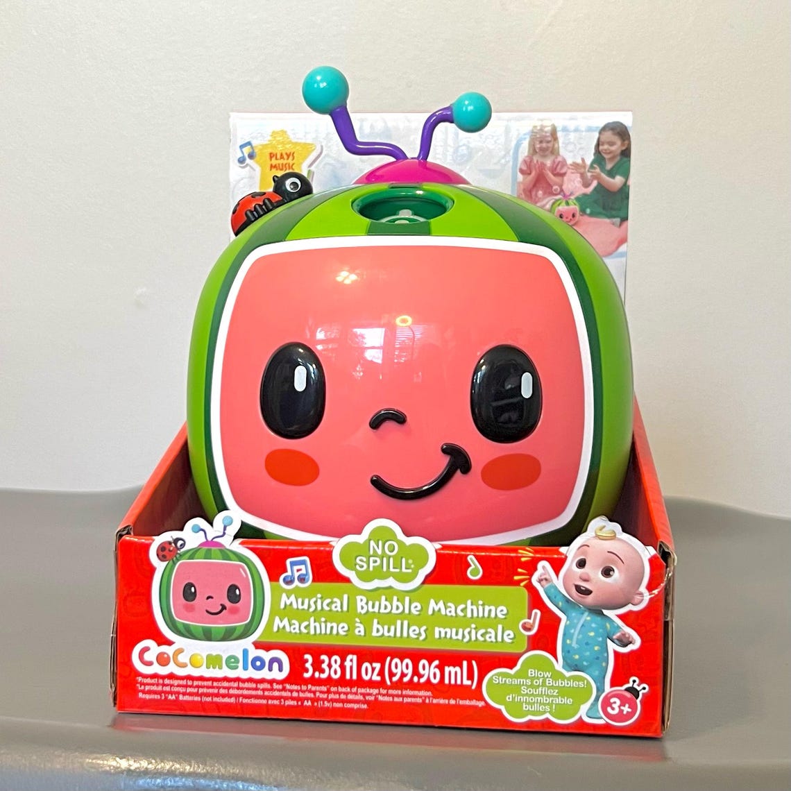 Adapted Cocomelon Bubble Toy With Music for Special Needs Kids Mobility ...