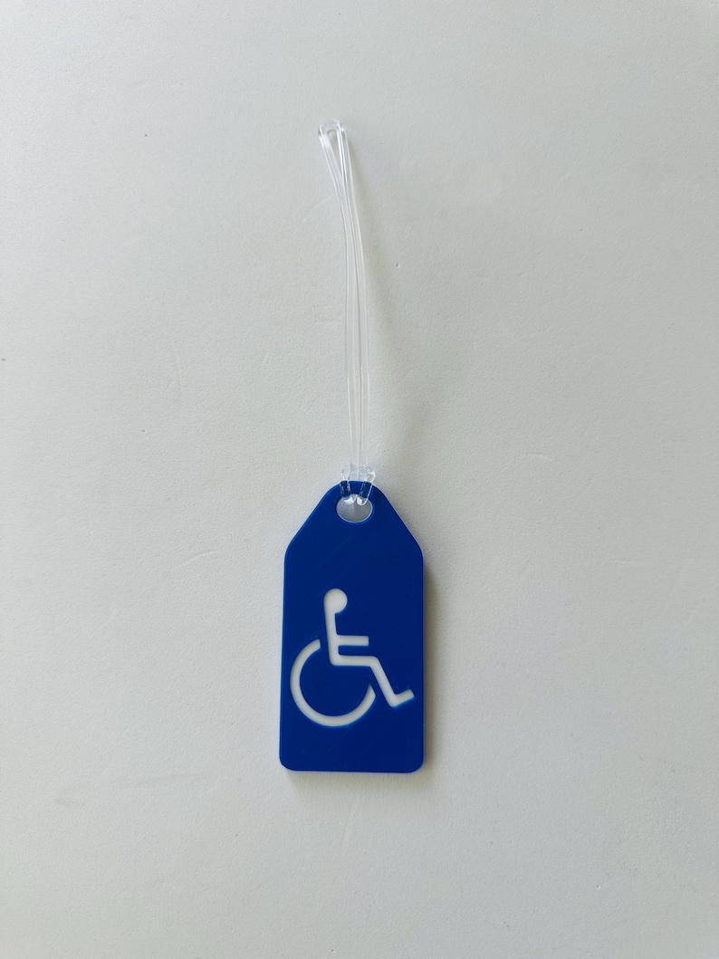 Durable 'handle With Care' Mobility Device Tag: Wheelchair, Walker ...