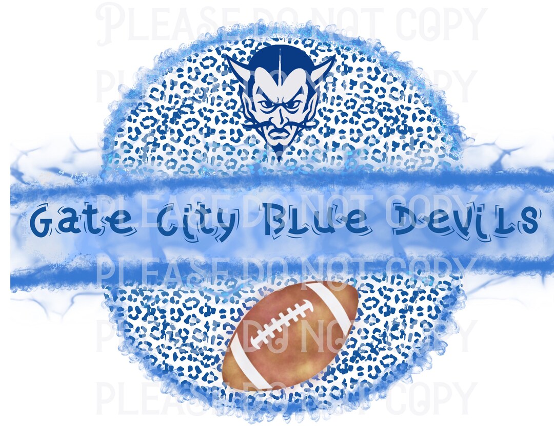 Gate City Blue Devils PNG - Etsy