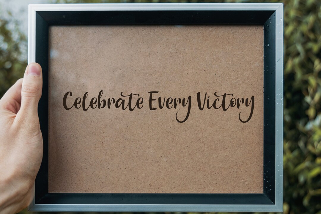 Celebrate Every Victory SVG - Etsy