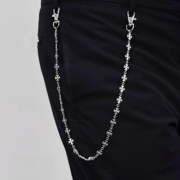 Jeans With Chains - Etsy