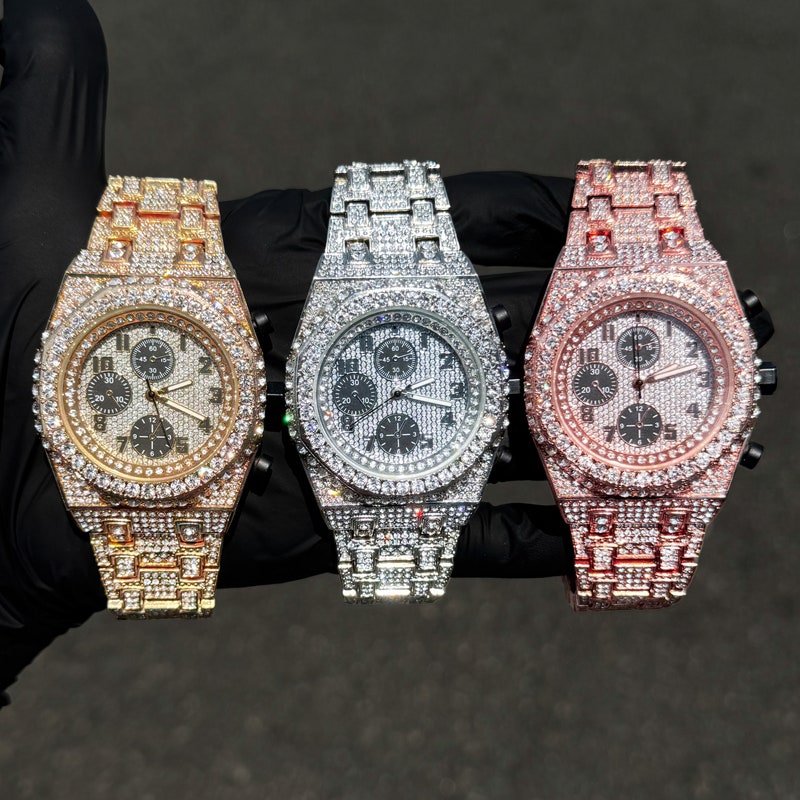Fake Iced Out Watches - Etsy