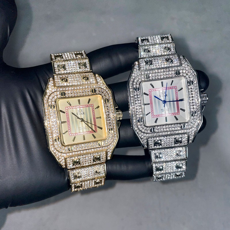 Fake Iced Out Watches - Etsy