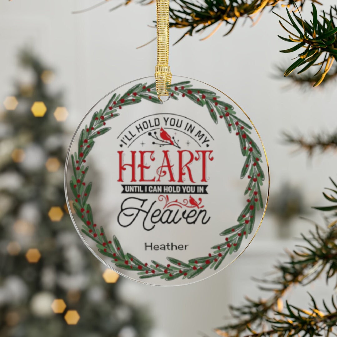 In Loving Memory Ornament Memorial Ornament Cardinal - Etsy