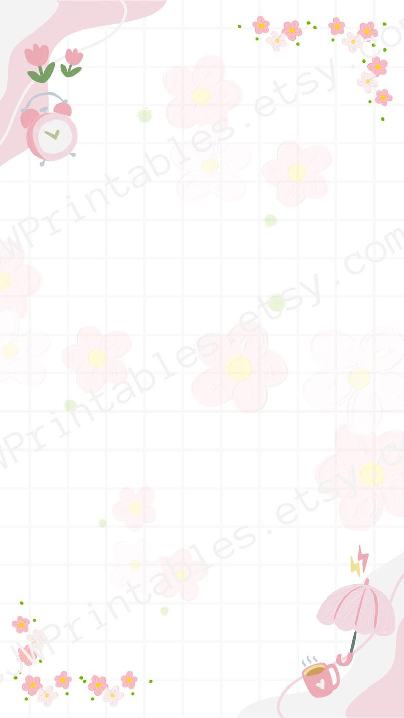 5 Cute Pink Designs Phone Wallpapers - Etsy