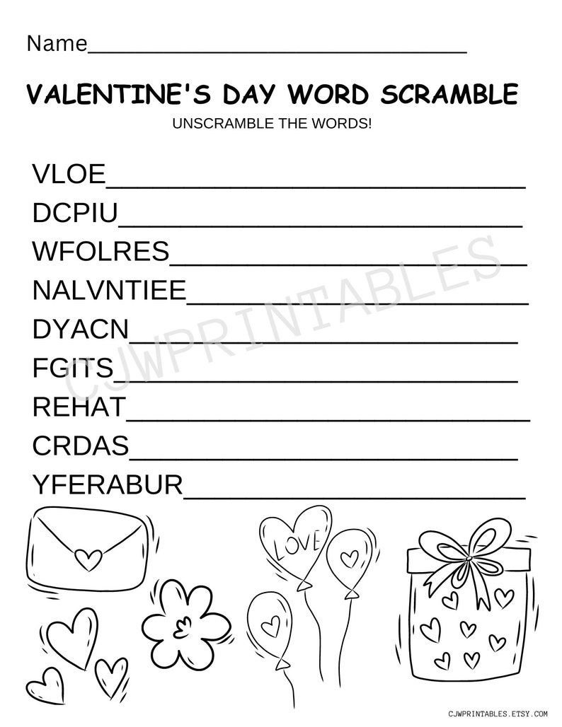 Valentine s Day Activity Sheet Bundle Etsy valentine-s-day-activity-sheet-bundle-etsy