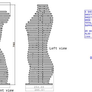 Parametric Sculpture Decoration - Female Torso Mannequin - Life-size ...