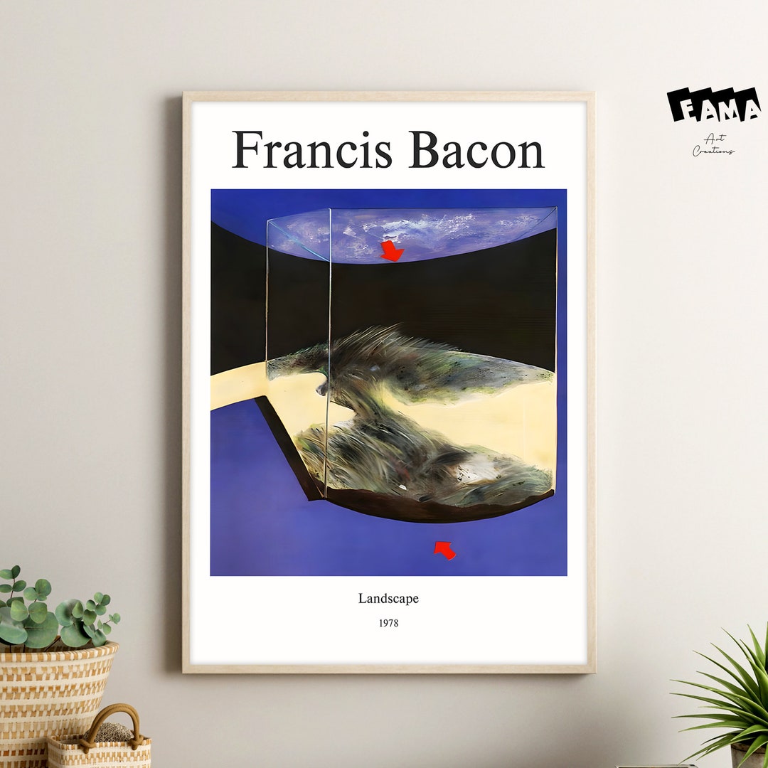 Francis Bacon Landscape 1978 Francis Bacon Poster Wall - Etsy