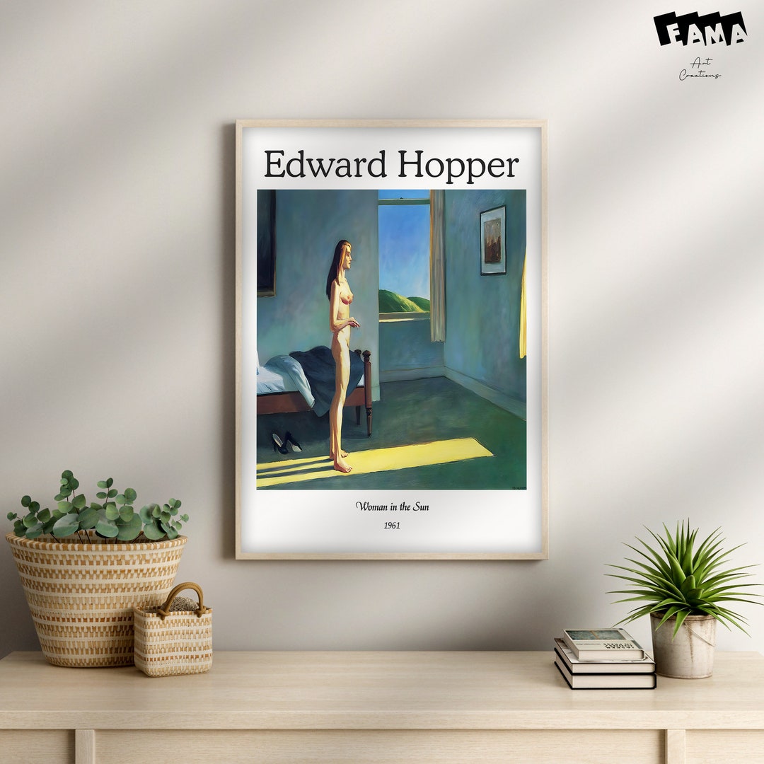 Edward Hopper Woman in the Sun 1961 Hopper Print Realism - Etsy