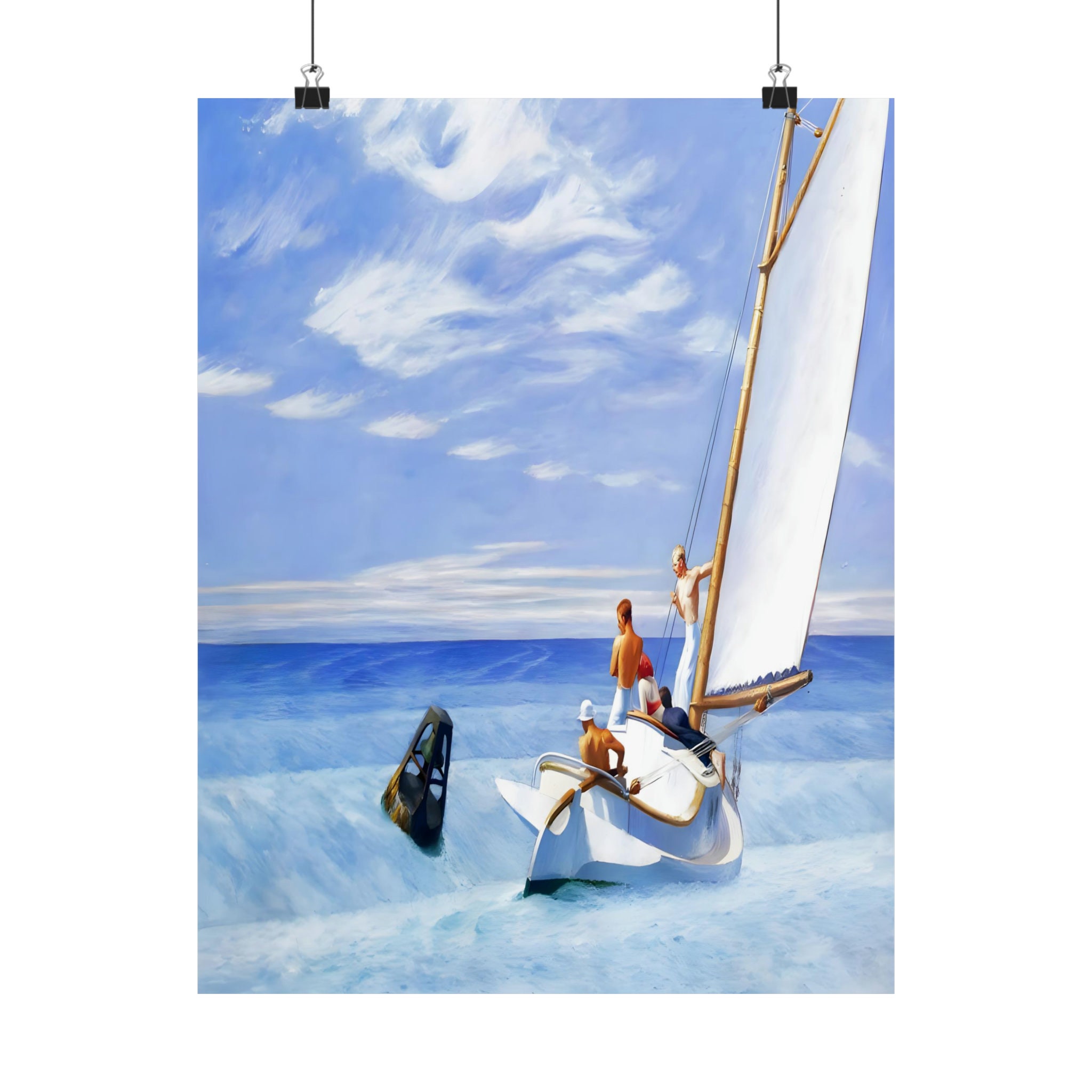 Edward Hopper Ground Swell 1939 Hopper Wall Poster - Etsy