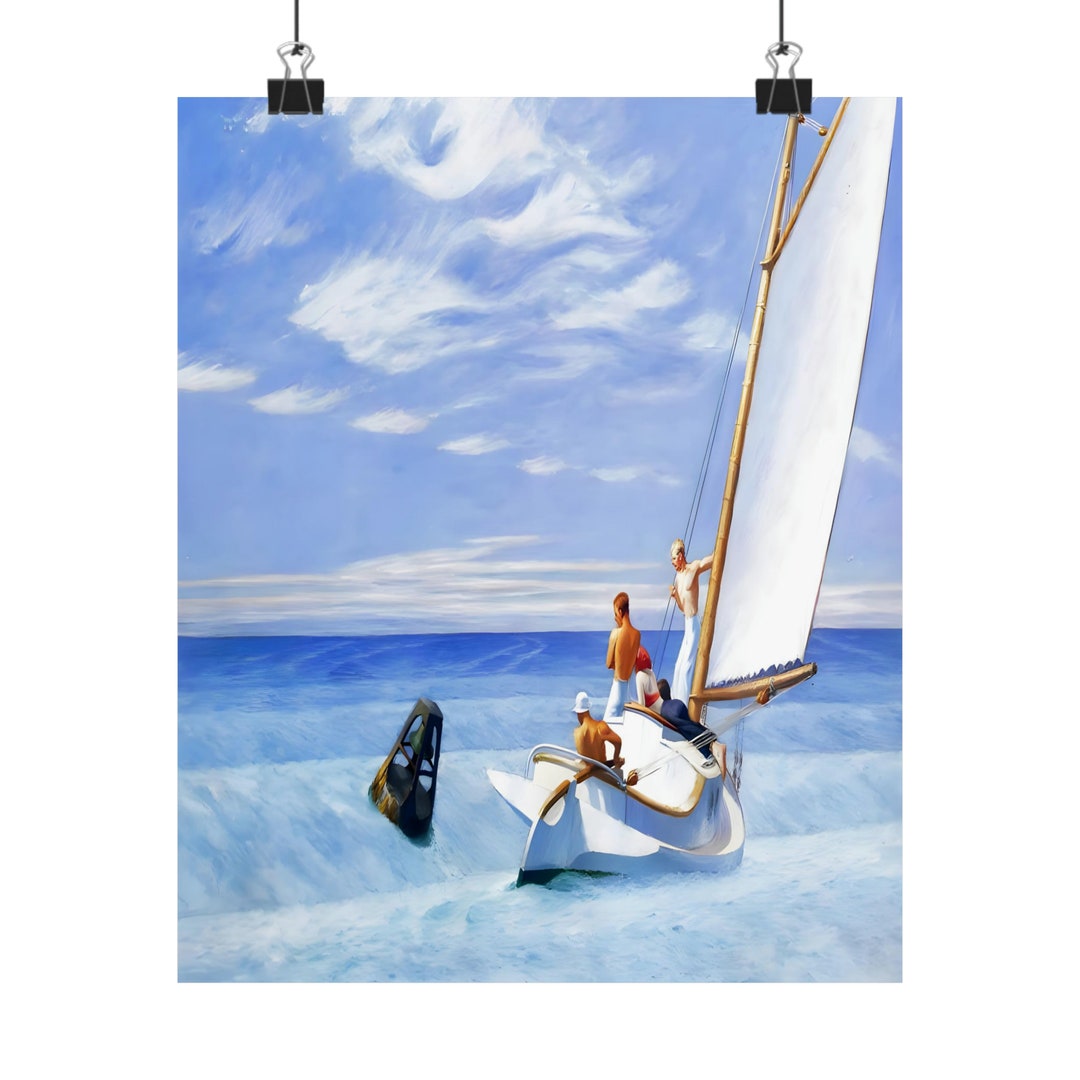 Edward Hopper Ground Swell 1939 Hopper Wall Poster - Etsy Edward Hopper Ground Swell 1939 Hopper Wall Poster - Etsy