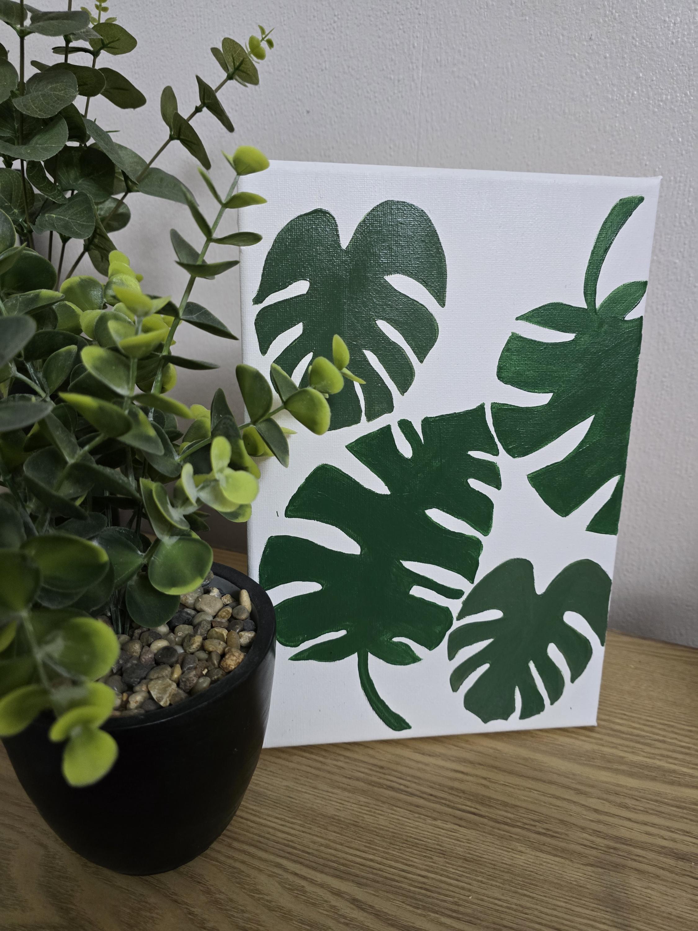 Cheese Plant| Leaf Art - Etsy