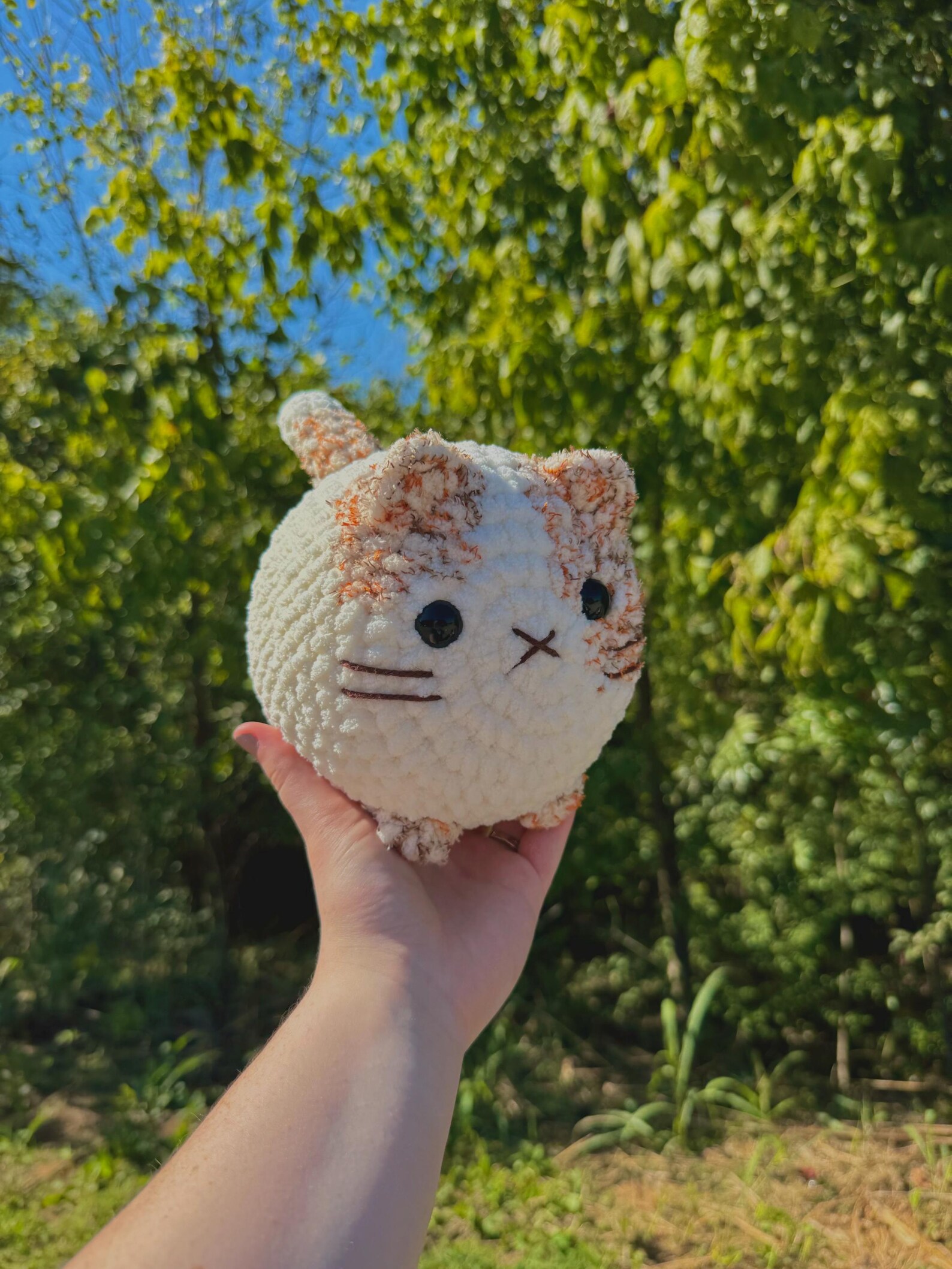 Crochet Loaf Cat, Crochet Plushie, Handmade Crochet Item - Etsy