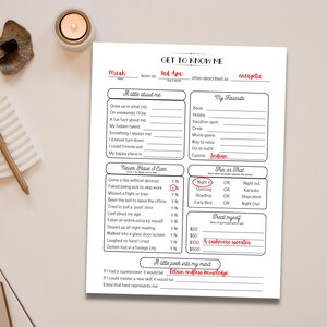 Get to Know Your Staff Questionnaire Printable, Instant Download Team ...