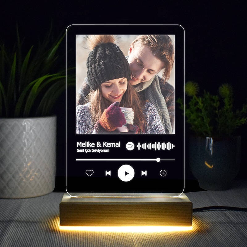 Illuminate Your Melody: Personalized 3D LED Lamp With Spotify Soundwave ...