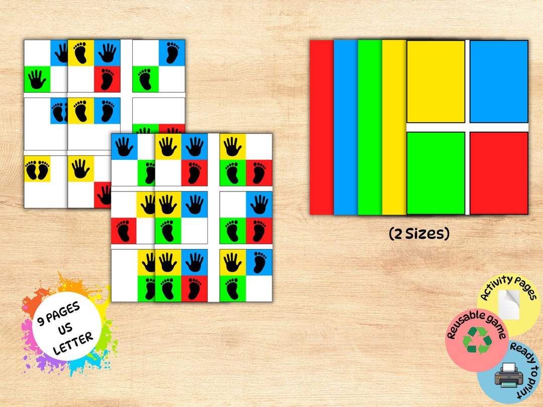 Preschool Brain Break Game Printable Movement Cards - Etsy