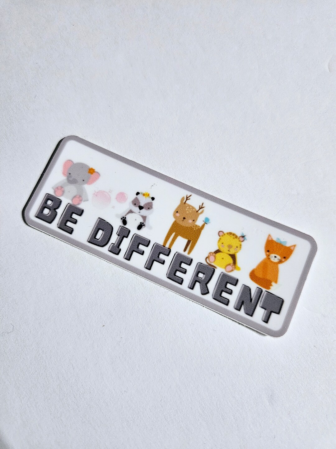 Be Different Motivational Sticker - Etsy