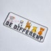 Be Different Motivational Sticker - Etsy