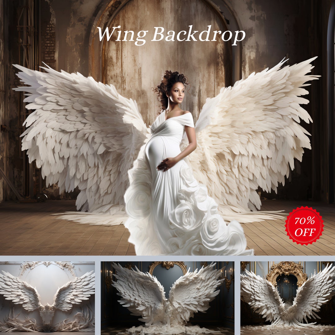 Wing Digital Backgrounds, Overlays, Studio Backdrops Photoshop, Fine ...