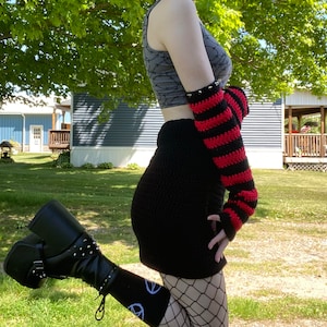 Emo Arm Warmer Crochet Pattern - Etsy