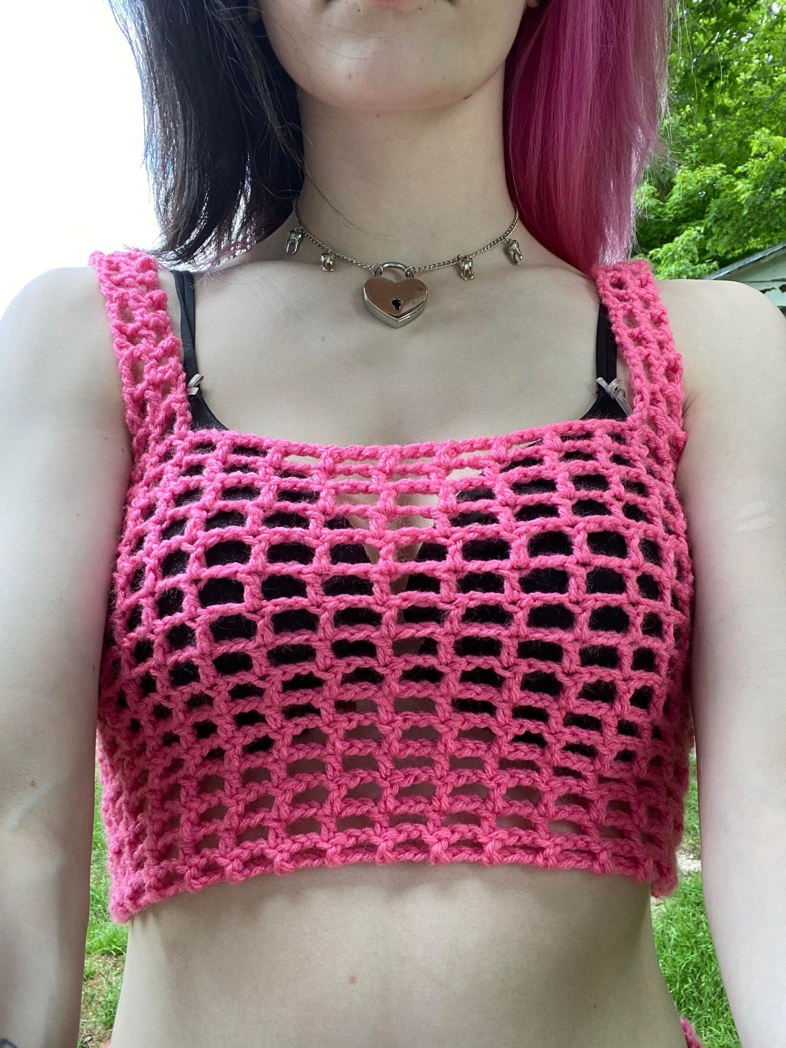 Mesh Top Crochet Patttern - Etsy