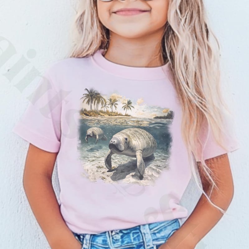 Birthday Manatee Shirt - Etsy