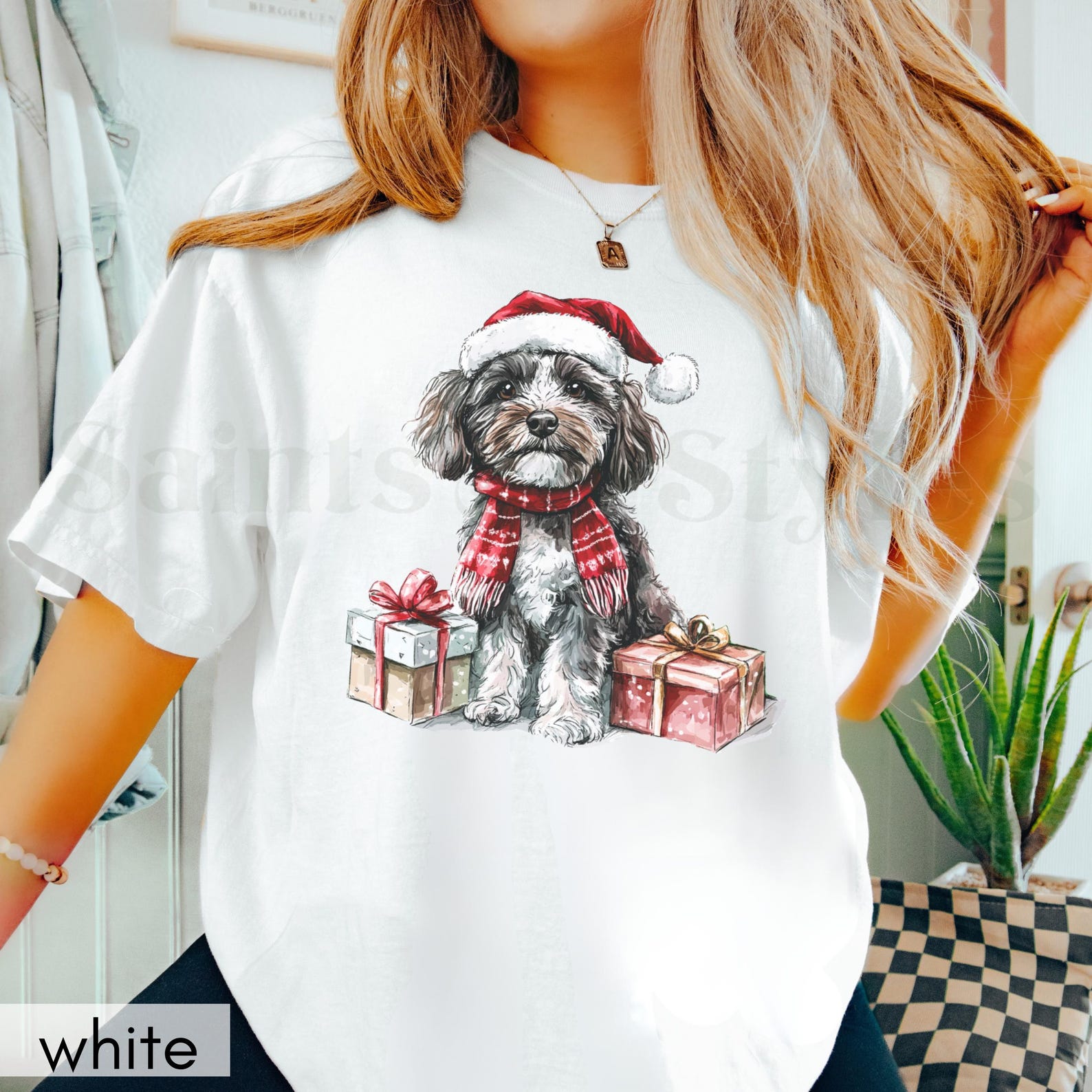Havapoo Christmas T-shirt, Havapoo Mom Dad Crewneck, Havanese Poodle ...