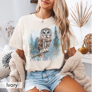 Vintage Barred Owl T-shirt, Retro Unisex Nineties Owl Sweatshirt ...