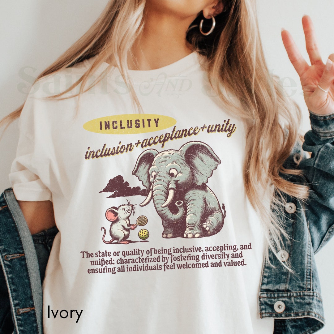 Inclusity Inclusion Acceptance Unity Shirt, Neurodiversity T-shirt ...