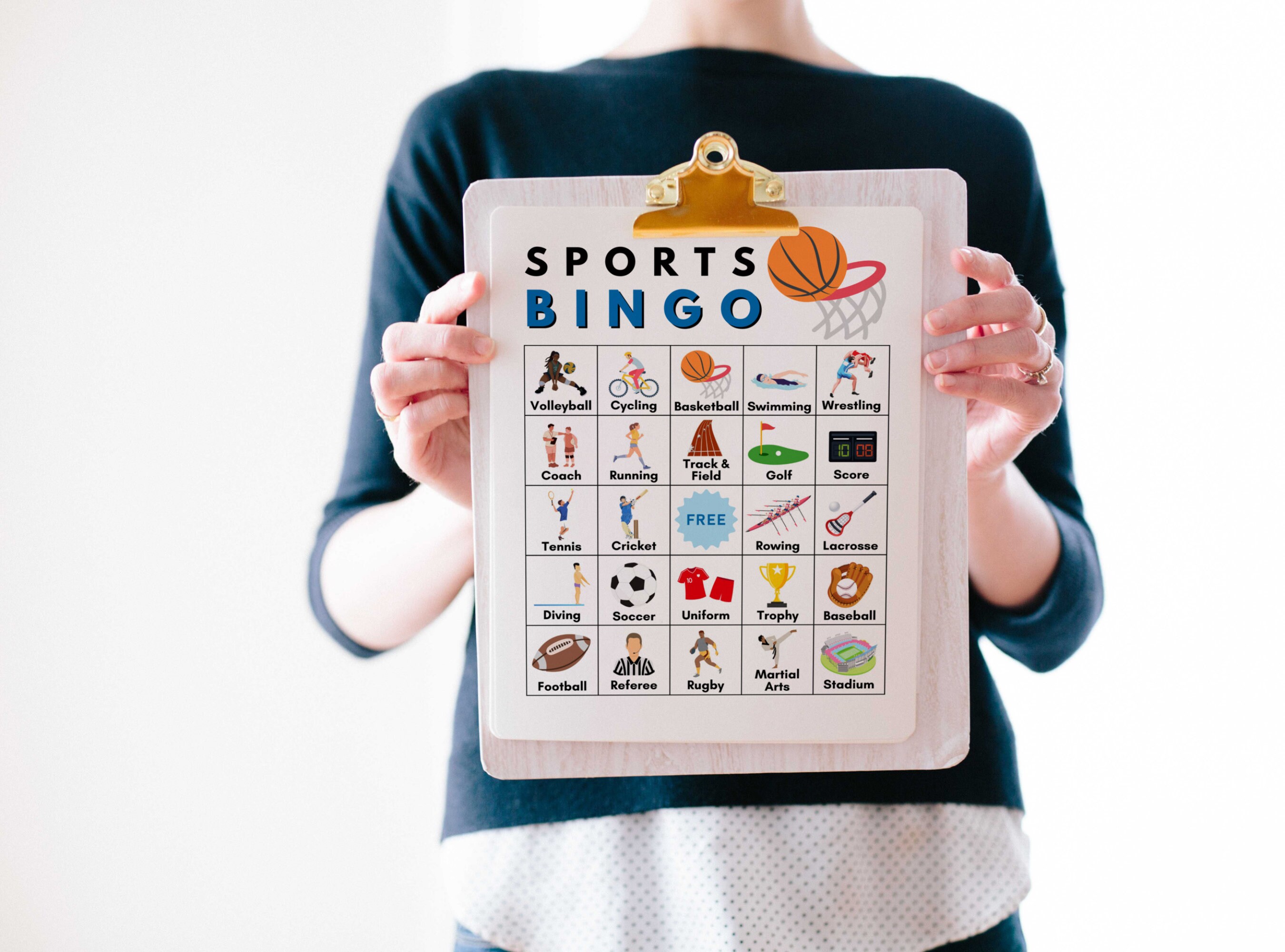 Sports Bingo Game Kit, Physical Education, Sports Game, Classroom ...