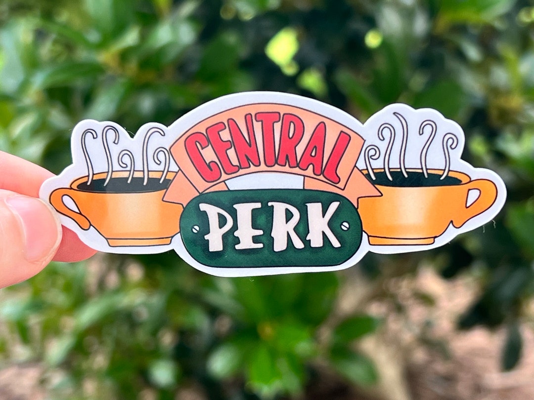 Friends-central Perk Vinyl Sticker - Etsy