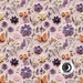 Spring Floral Butterfly Pattern Digital Paper Embroidered Floral ...