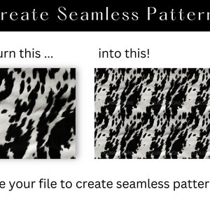 Cow Print Seamless Cowhide Digital Paper Cow Print Pattern Western ...