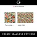 Rose Pattern 3D Faux Embroidery Floral Seamless Digital Design Floral ...