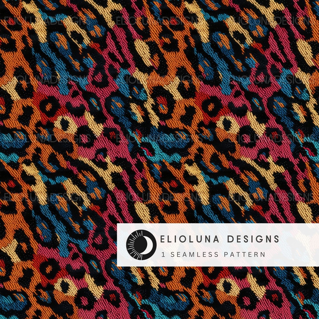 Cheetah Pattern Digital Paper Animal Print Seamless Pattern Digital ...