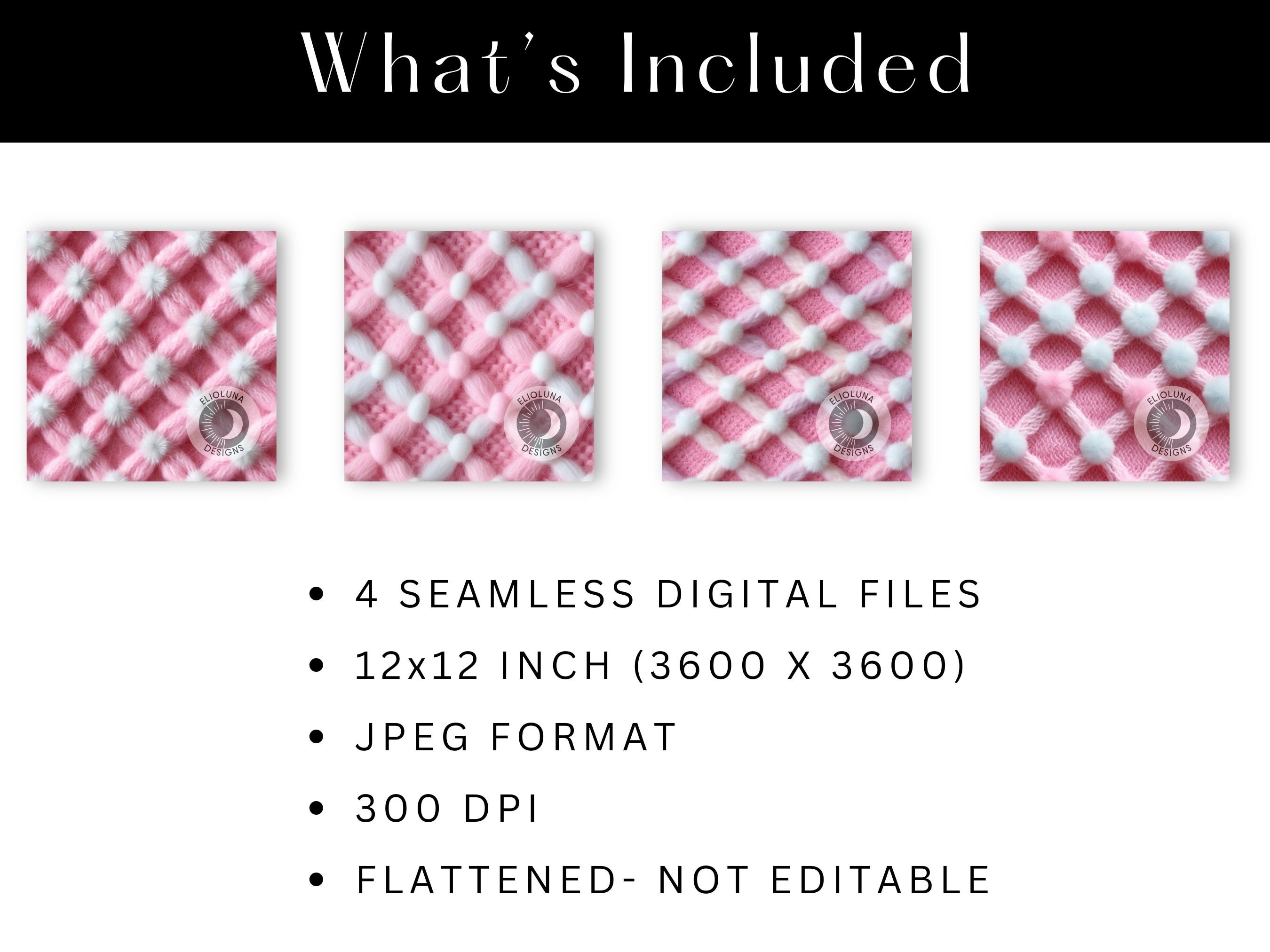 Knit Pattern Seamless Digital Download Faux Knits Fabric Print Pattern ...