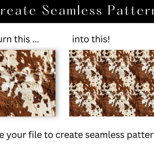 Cow Print Seamless Cowhide Digital Paper Cow Print Pattern Western ...
